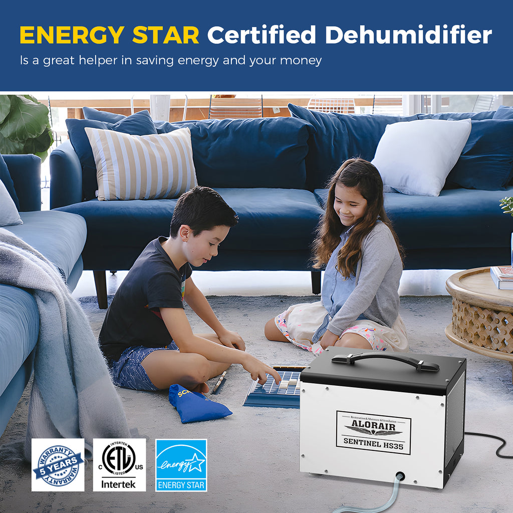 ALORAIR 70 PPD Crawl Space Dehumidifier, Energy Star Crawlspace Dehumi ...