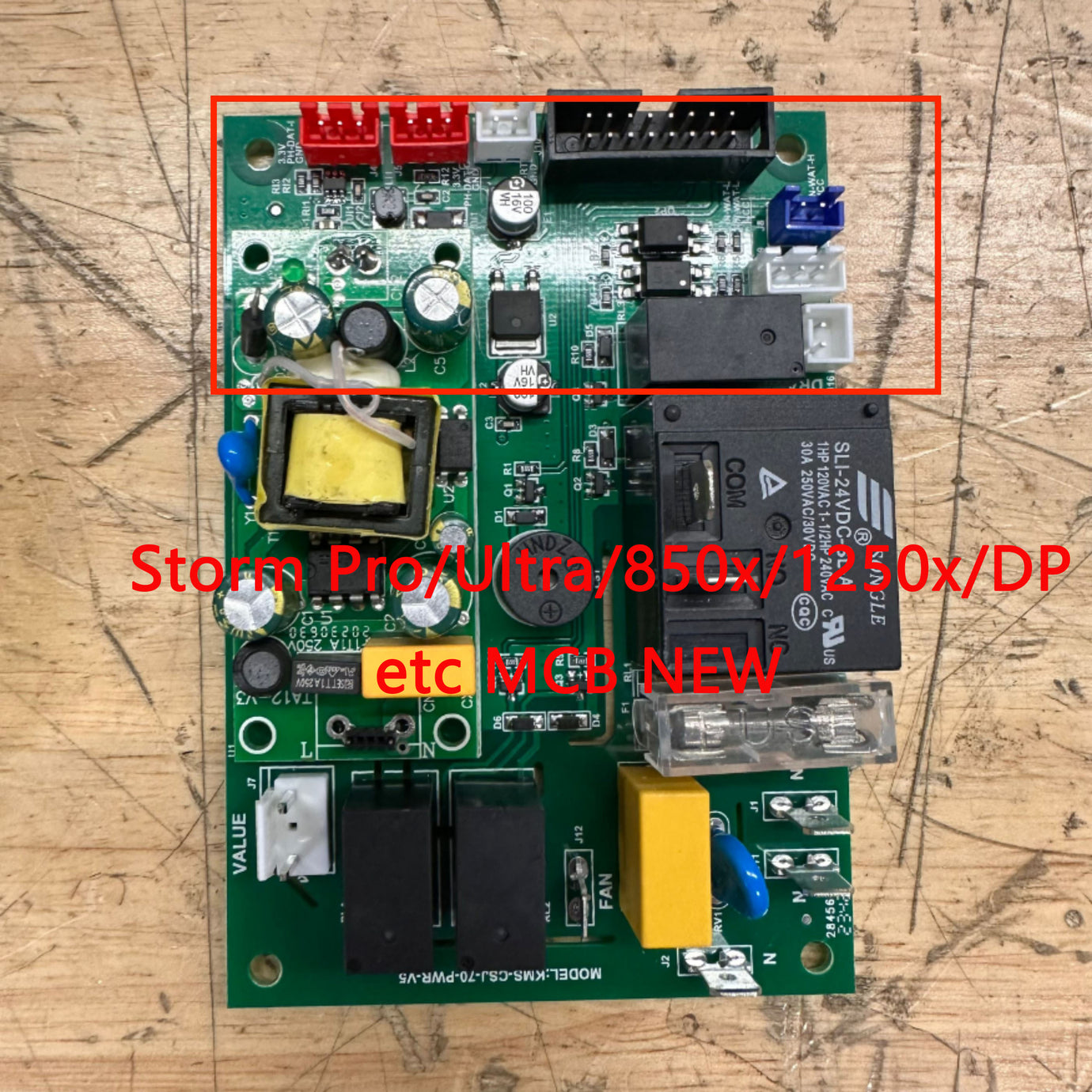Motherboard and Display board (Storm dehumidifiers) – Thedryair