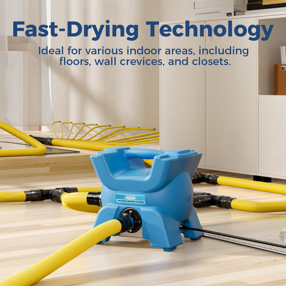 AlorAir® Wall Cavity Drying System-Brushless Motor Air mover for Fast ...