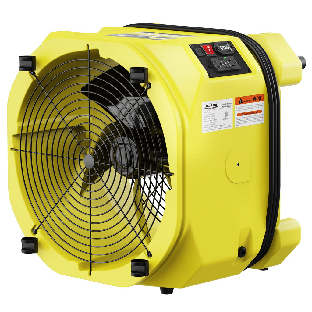 AlorAir Zeus Extreme Axial Fan High-velocity Air Mover 3000CFM with Ho ...